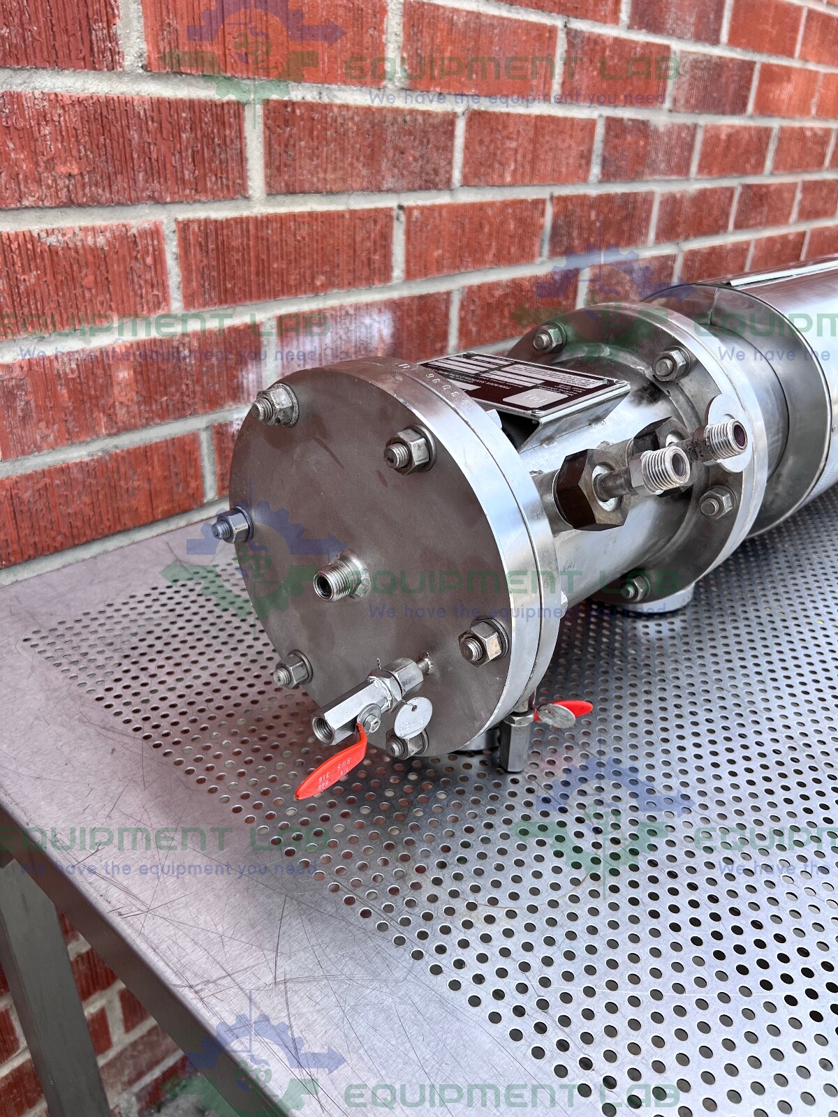 Finn-Aqua Stainless Steel Jacketed Heat Exchanger 9" x 80" | eBay