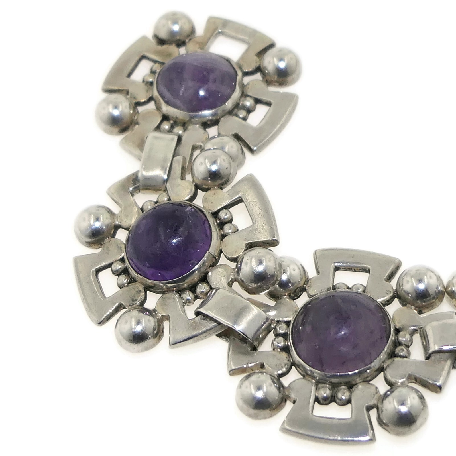 1940's Fred Davis Design Mexican Modernist Amethyst S… - Gem