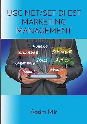 Ugc Net/Set Di Est Marketing Management by Aasim Mir (Paperback, 2019 ...