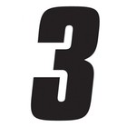 Factory Effex Fx 2015 Numbers Factory 6" Black 3 08-90043 | eBay