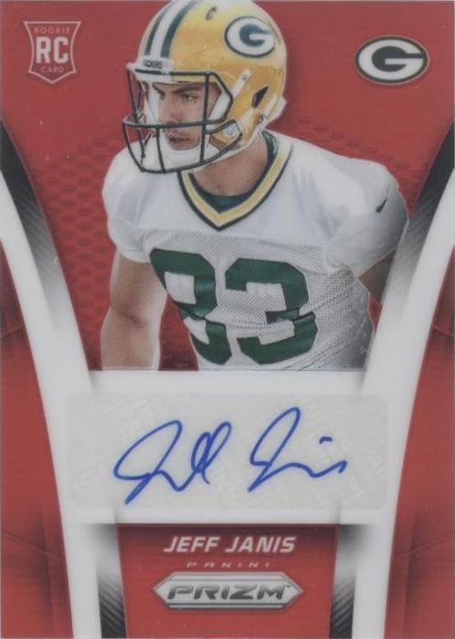 2014 Panini Prizm - Autographed Rookie Jeff Janis #AR-JJ Red Prizm /75 ...
