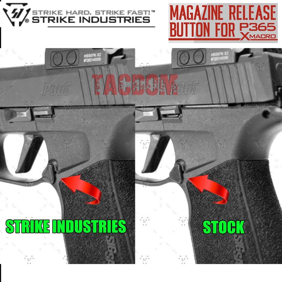 Strike Industrie EXTENDED OVER OEM Magazine release SPRING for S I G ...