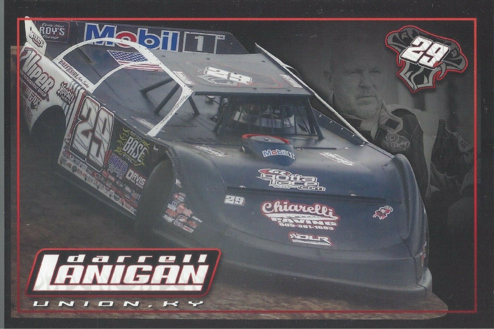 2020 DARRELL LANIGAN "MOBIL 1" #29 WORLD OF OUTLAW DIRT L MODEL ...