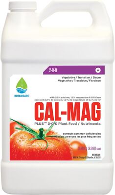 Botanicare Cal-Mag Plus, Calcium, Magnesium, and Iron Plant Supplement ...