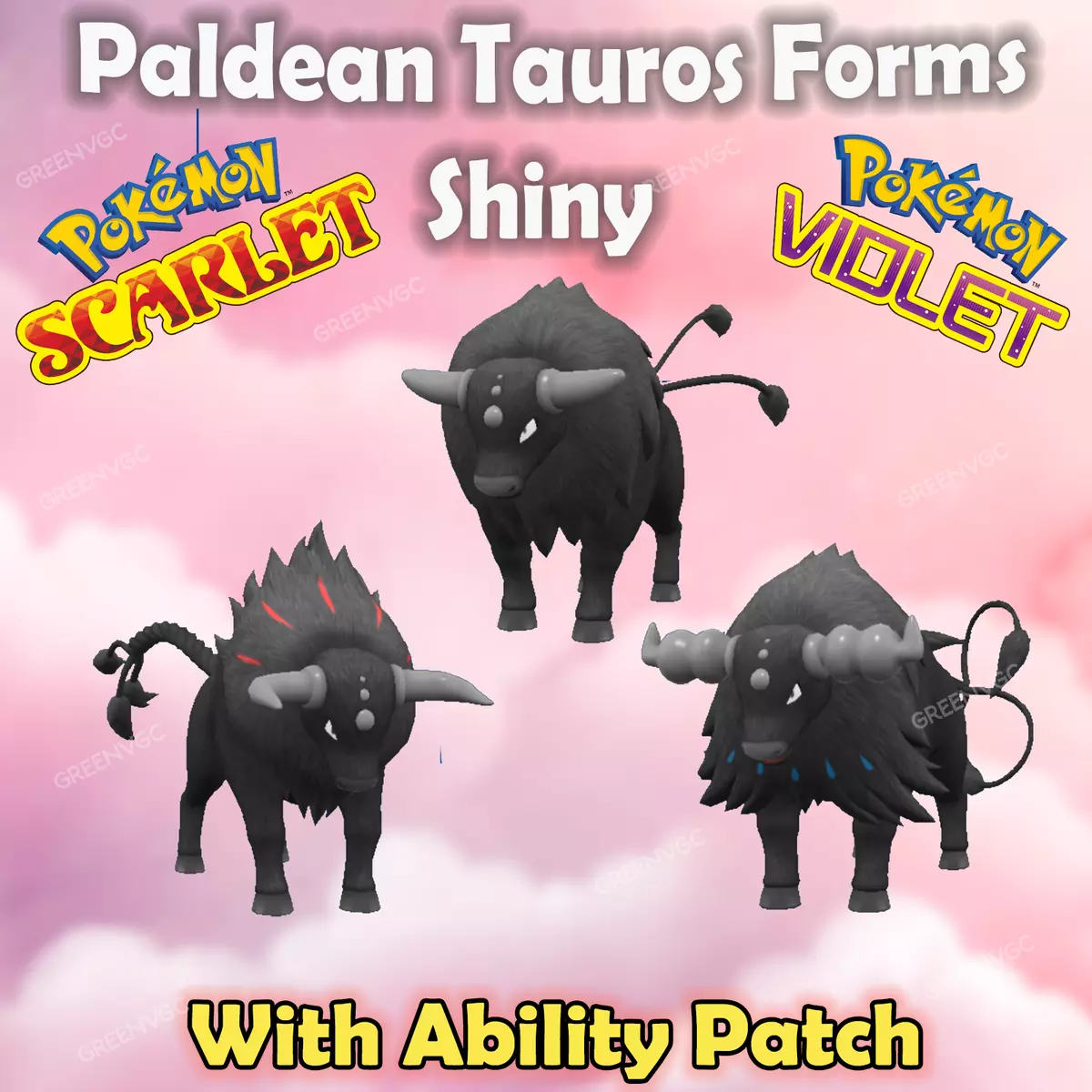 Shiny 6IV Paldean Paldea Tauros In All Forms With Hidden, 42% OFF Shiny 6IV Paldean Paldea Tauros In All Forms With Hidden, 42% OFF