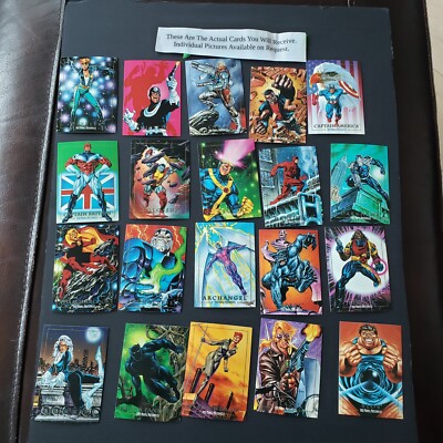 Marvel Masterpieces 1992 complete your sets | eBay