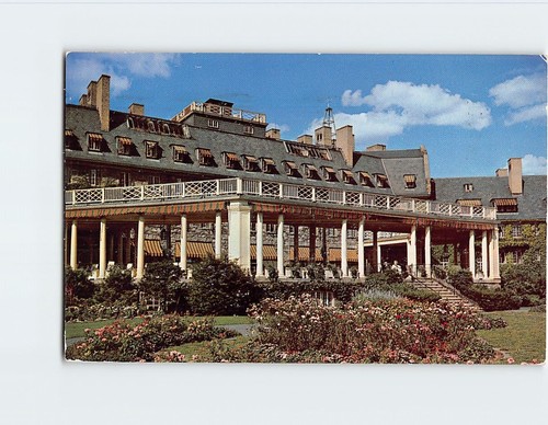 Postcard South Terrace And Flower Gardens Skytop Club Skytop ...