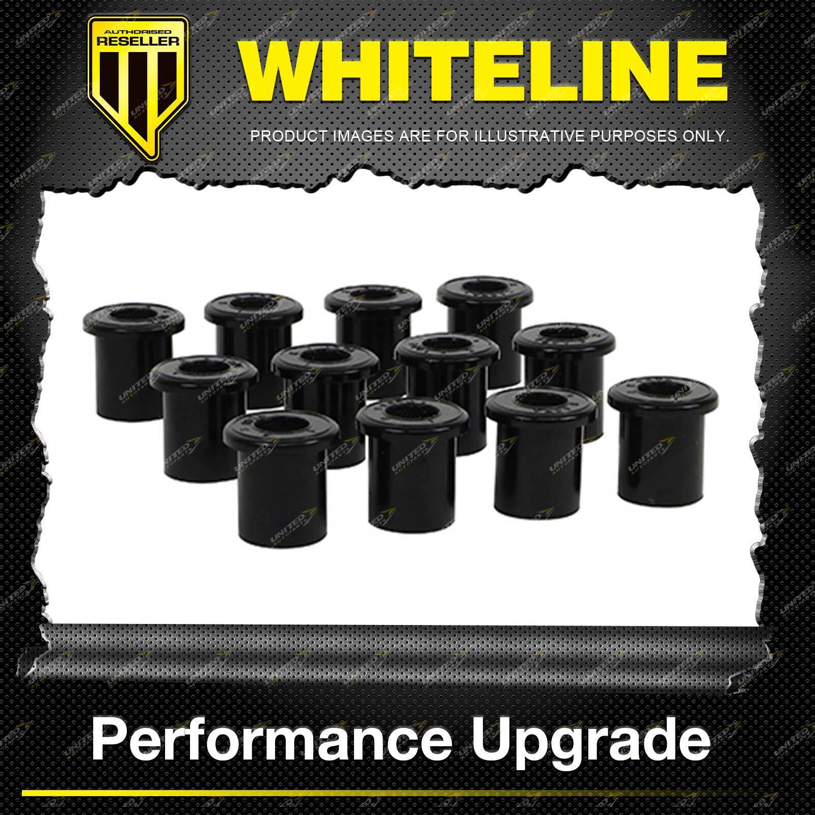Whiteline Front Spring Eye Front/Rear Shackle Bushing for Toyota Dyna ...