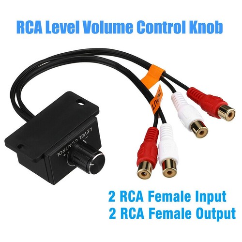 Car Audio Amplifier Bass RCA Level Remote Volume Control Knob LC-1 ...