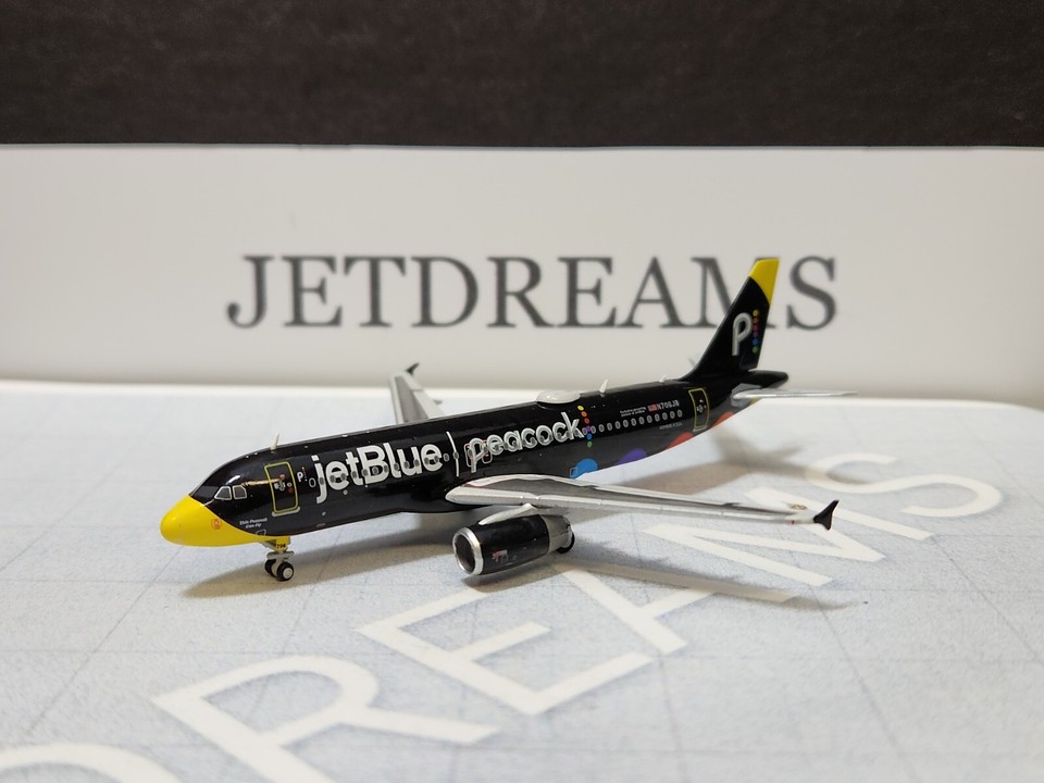 1/400 JETBLUE AIRWAYS AIRBUS A320-200 PEACOCK STREAMING COLORS N706JB ...