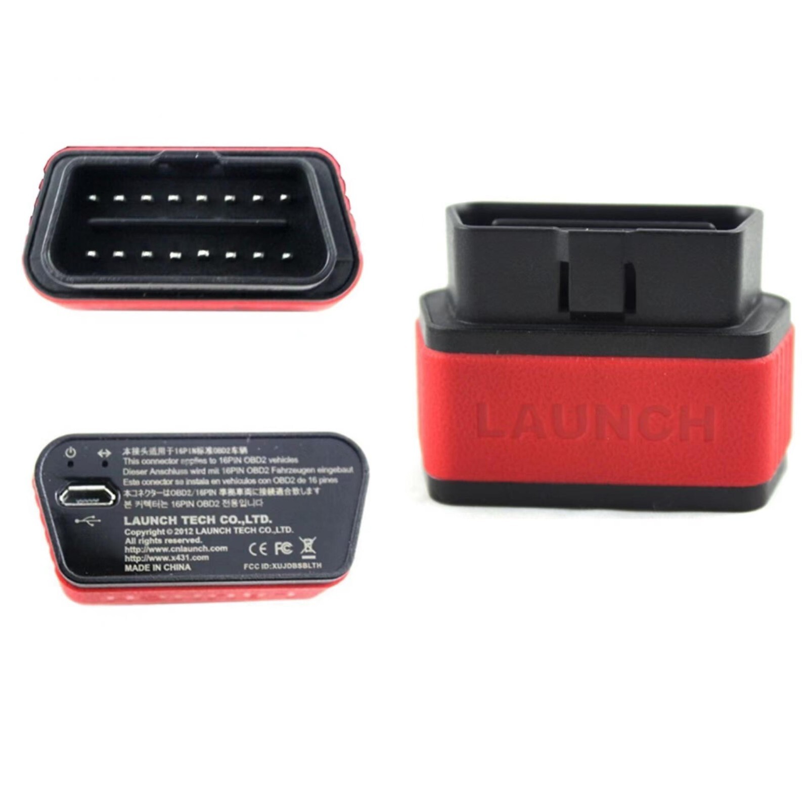 Launch X431 DBSCAR2 OBD2 Scanner Adapter Bluetooth Code Reader PK ...