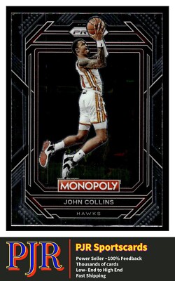 2023 Panini Monopoly #3 John Collins Atlanta Hawks 1 BUY 4 - 35% OFF | eBay