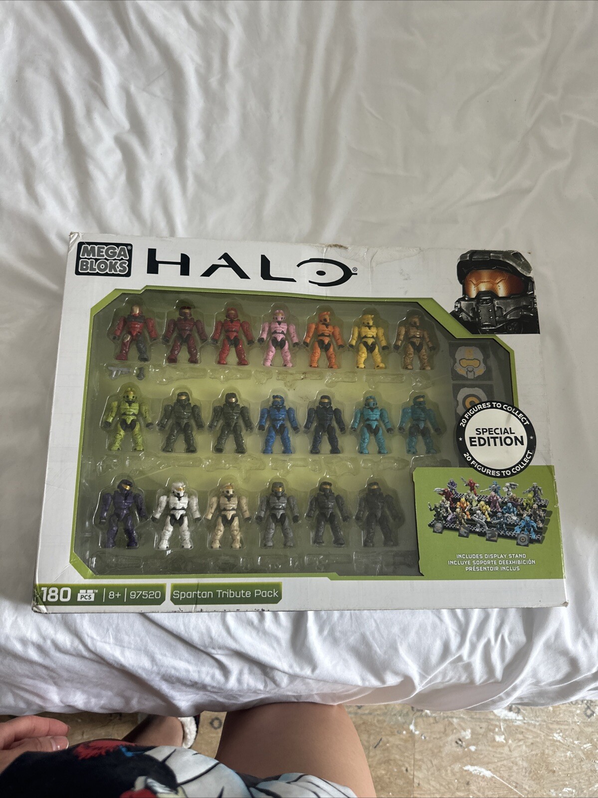 Mega Bloks Mega Construx Halo Exclusive Spartan Tribute Set (97520) for ...