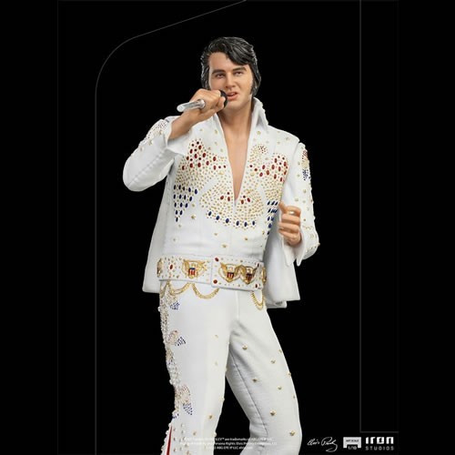 Elvis Presley 1973 Aloha From Hawaii 1:10 Scale Figure Statue Iron ...