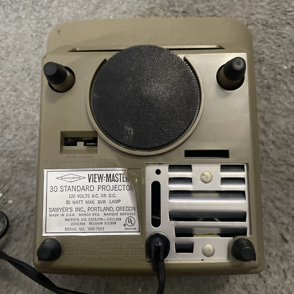 Vintage Sawyers View-Master 30 Standard Projector Works! Retro! | eBay