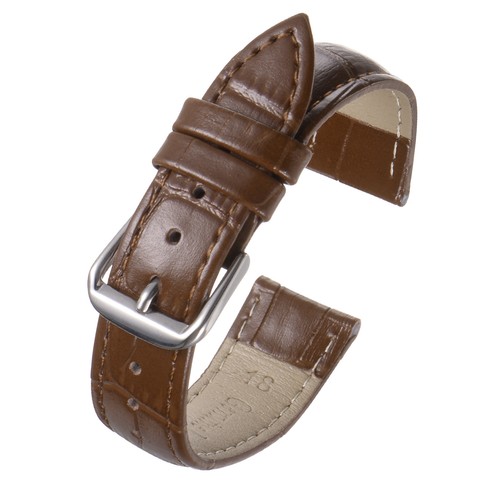 Leather Watch Bands 16mm Quick Release Watch Straps Wrap with Spring ...