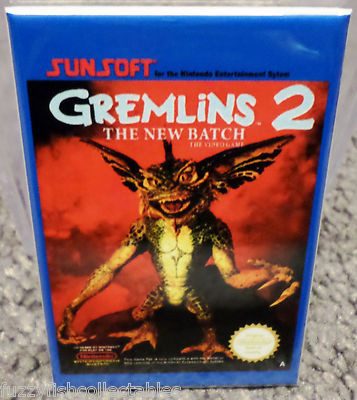 Gremlins 2 Nintendo NES Vintage Game Box 2"x3" Fridge Locker MAGNET | eBay