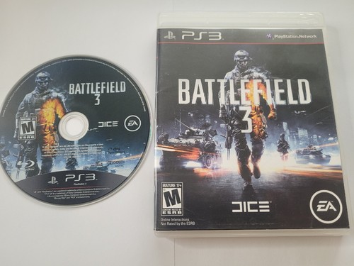 Battlefield 3 Playstation 3 PS3 Black Label Disc & Case No Manual ...
