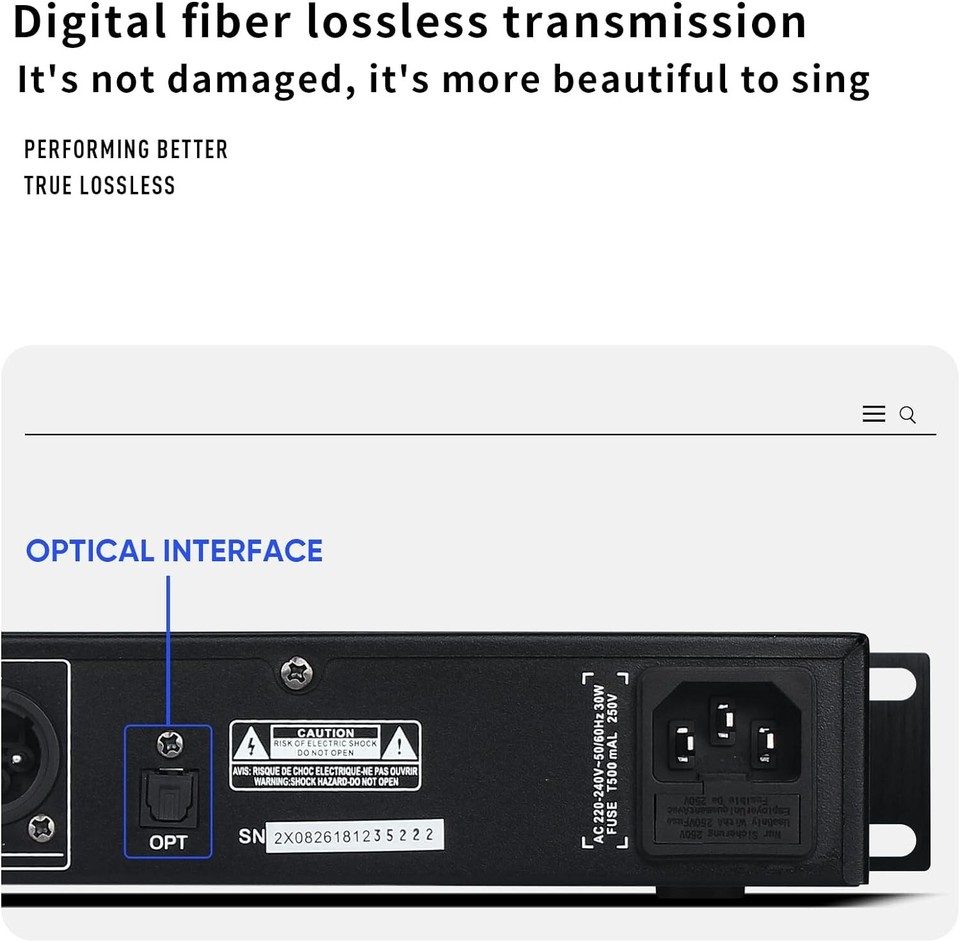 QST K7 PRO Digital Echo reverb Karaoke Mixer Processor w/ Bluetooth and ...