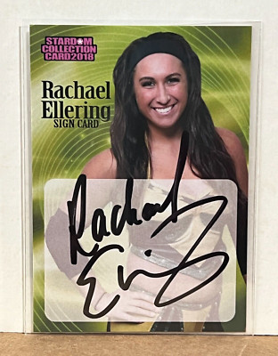 Rachael Ellering Autograph 2018 Stardom Collection Official Sign Card ...