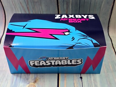 Mr Beast Feastables Limited Edition Zaxbys Box | eBay