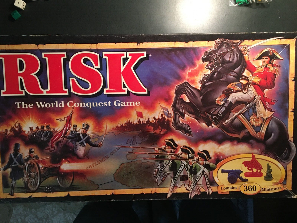 Risk 1993 China Infantry Card Replacement Game Piece Parker Brothers | eBay