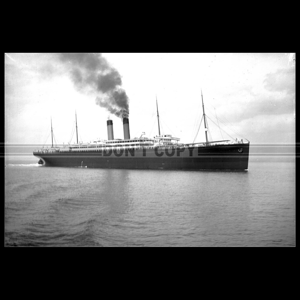 Photo B.003727 SS BALTIC WHITE STAR LINE 1903 PAQUEBOT OCEAN LINER ...