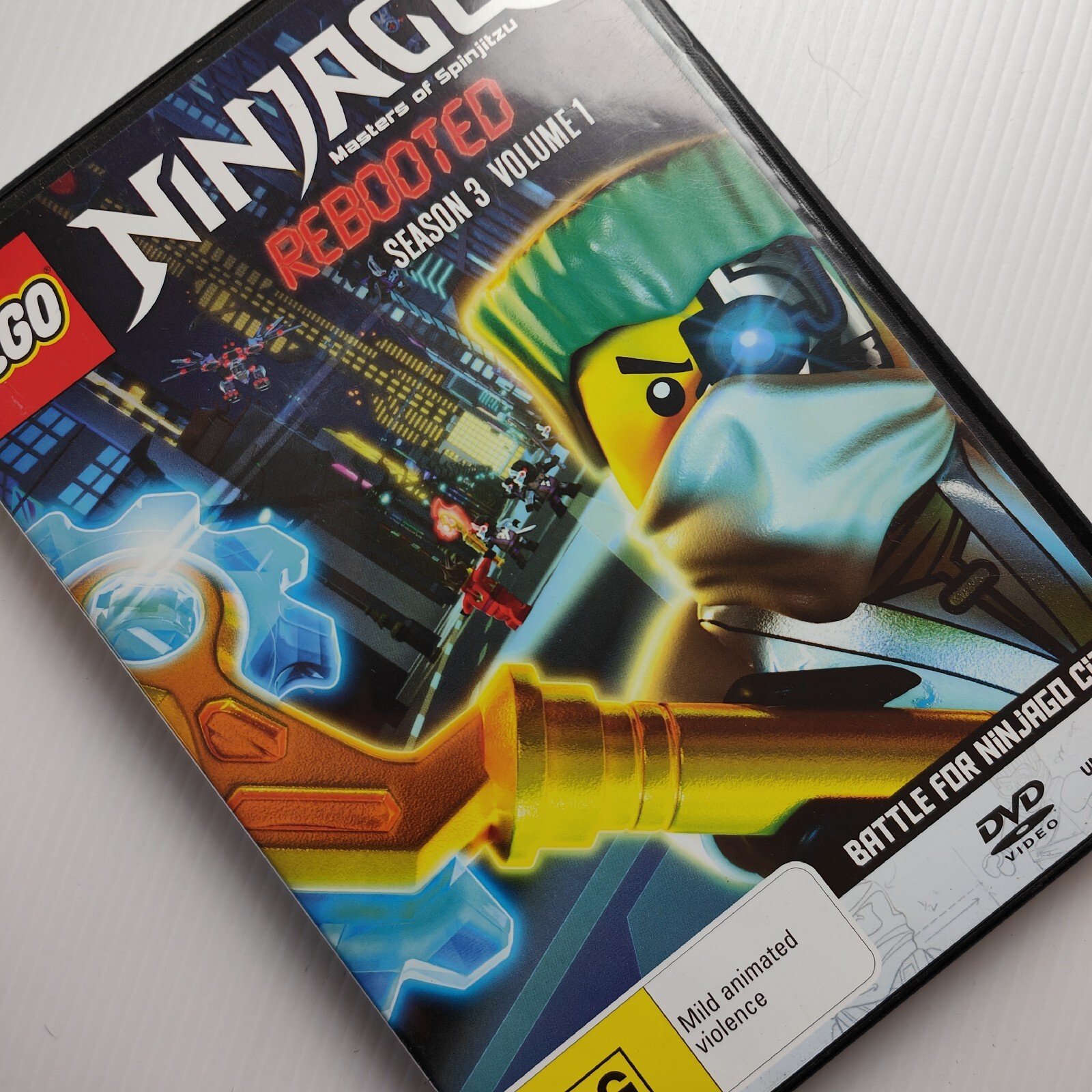 LEGO Ninjago DVD Masters of Spinjitzu Series 3 Vol 1 kids 2011 VGC 13 ...