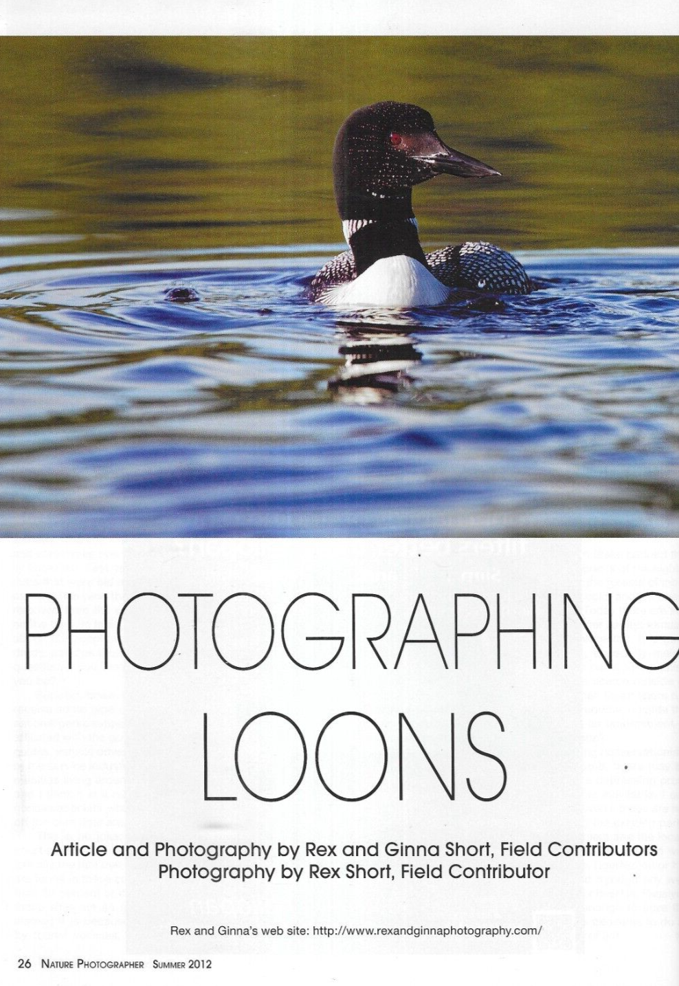 Nature Photographer Magazine South Dakota Badlands Loons Ghost Crabs ...