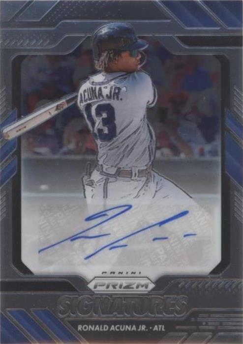 2020 Panini Prizm - Signatures Ronald Acuña Jr. #S-RA (AU) for sale ...