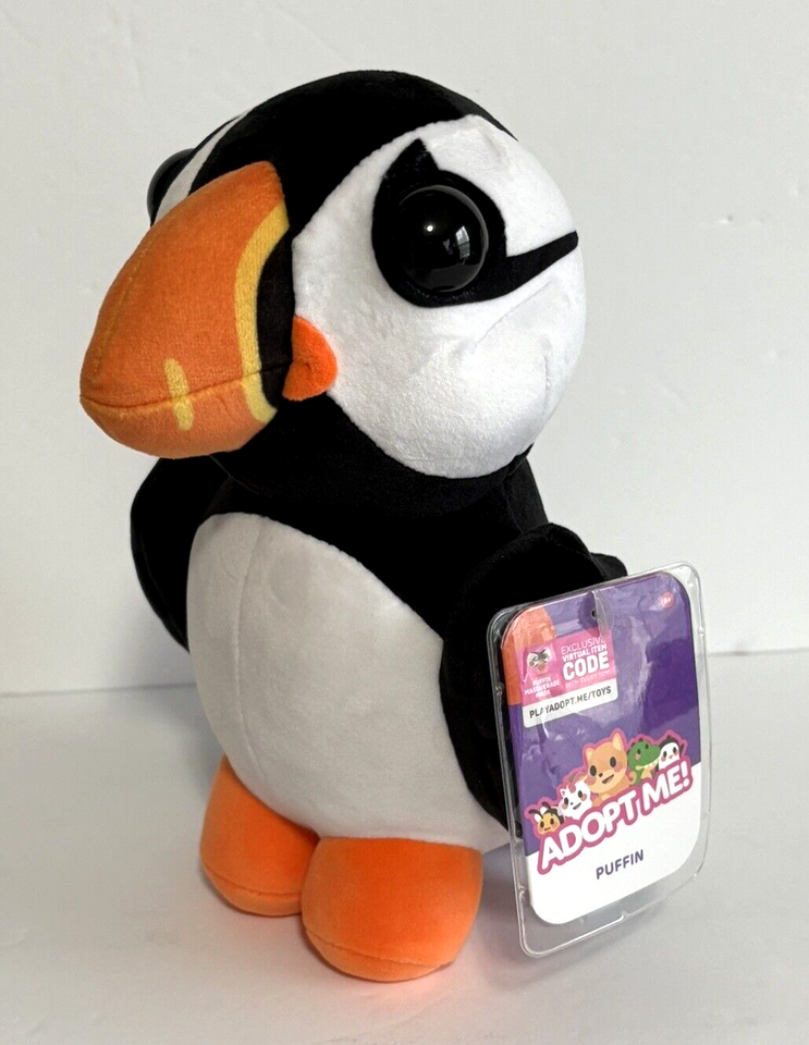Adopt Me Puffin 8" Plush NEW w/Virtual Code Roblox 2024 191726729013| eBay