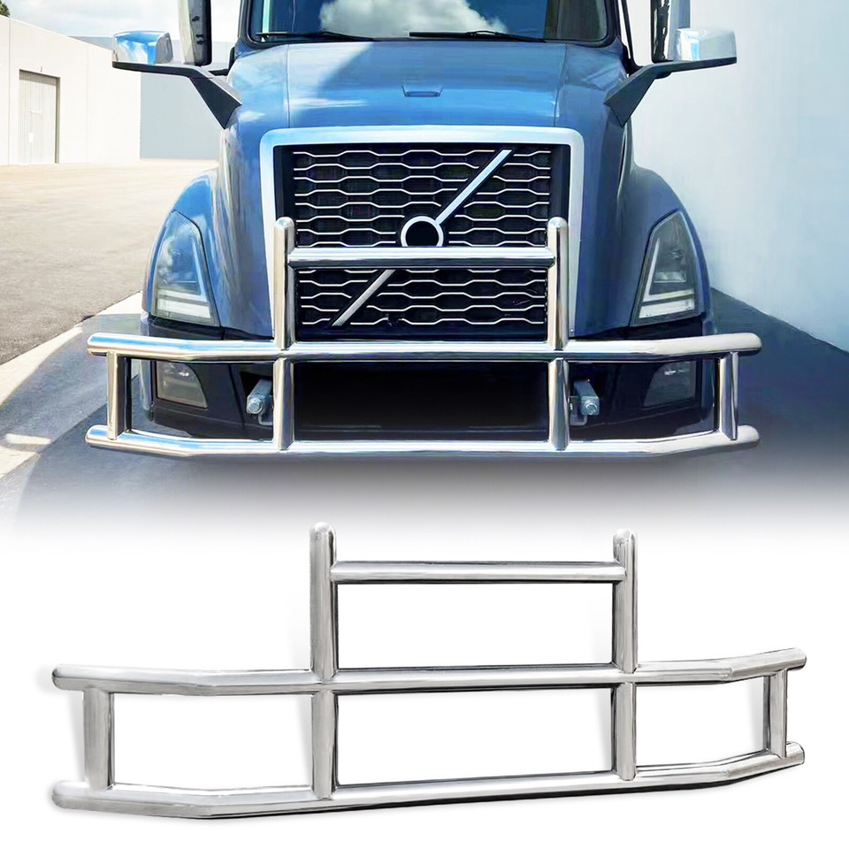 VIMGUARD Front Deer Guard+Brackets for Volvo VNL/Cascadia/ Kenworth ...