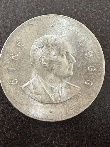 1966 Irish 10 Shilling Coin - Excellent 18.4g Silver | eBay