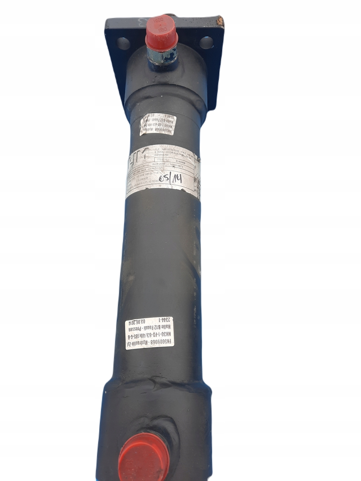 LJM NH30-1-FD 63/40 Hydraulic Cylinder 30kN 250 Bar Heavy Duty ...