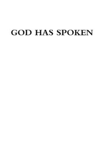 God Has Spoken by Gilbert, Matthew [Paperback, 148 pages] 9781326902612 ...
