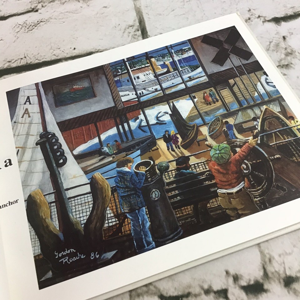 A Halifax ABC Gordon Roache An Alphabet Art Book Hardcover Vintage 1987 | eBay