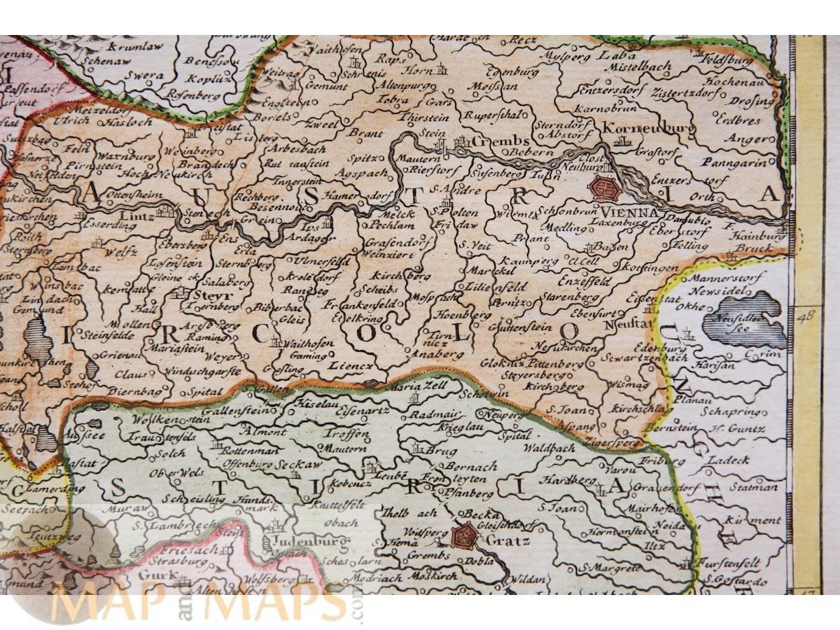 Austria Medieval Map