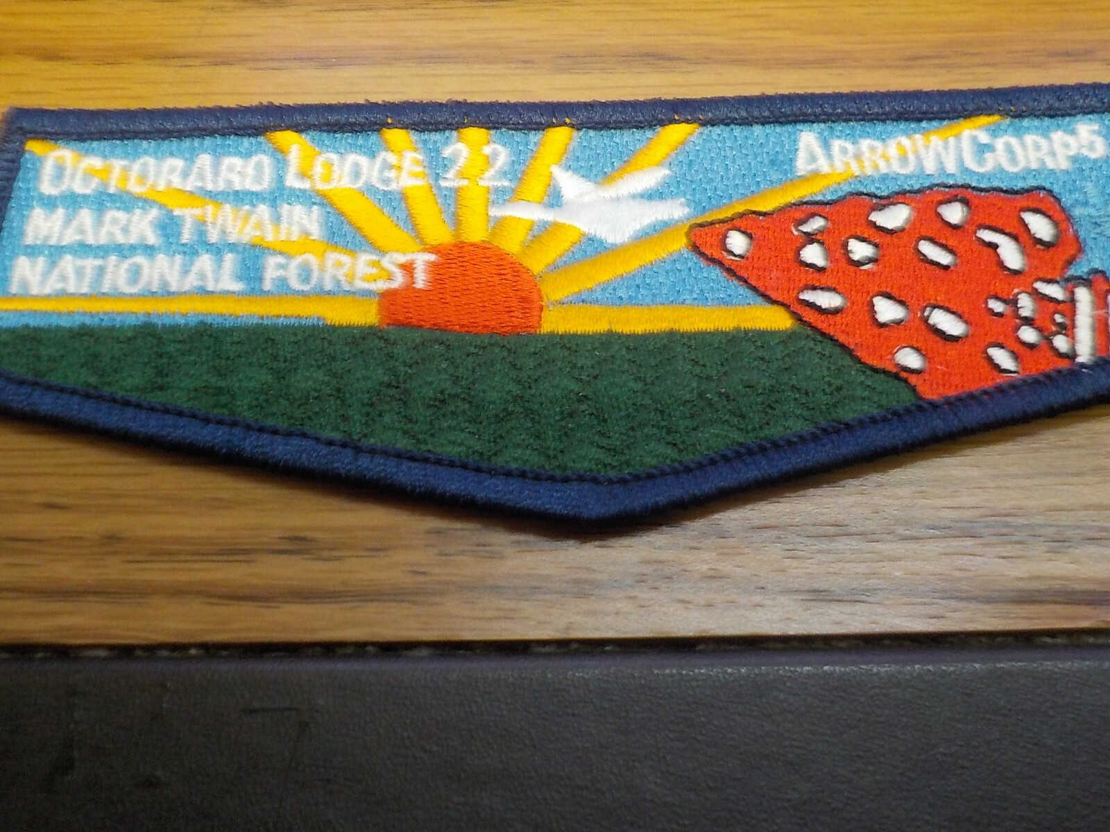 Order of the Arrow: Lodge 22, Octoraro, purple border, Arrowcorp, Mark ...