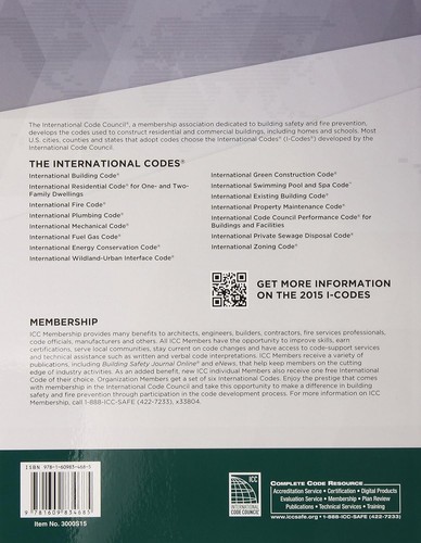 2015 International Building - Paperback, by International Code Council -VG 9781609834685| eBay