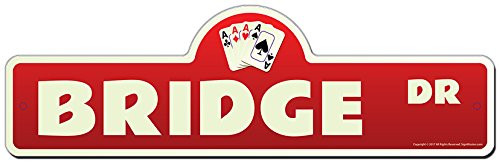 Bridge Street Sign | Indoor/Outdoor | Funny Home Decor for Garages ...