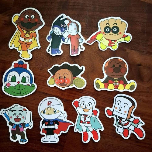 Anpanman Sticker Set Of 10 | eBay