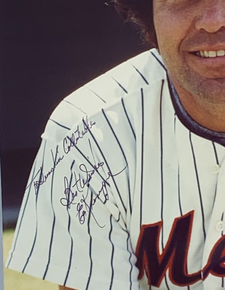 Ed Kranepool Signed Photo 1969 New York Mets Autographed 8x10 | eBay