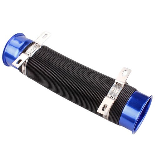 76MM Car Cold Air Turbo Intake Inlet Pipe Adjustable Flexible Duct Tube ...