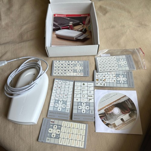 Husqvarna Viking D CARD READER WRITER Kit Embroidery Software | eBay