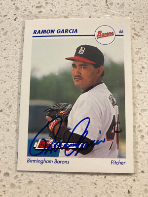 Ramon Garcia Autograph Rare Birmingham Barons | eBay