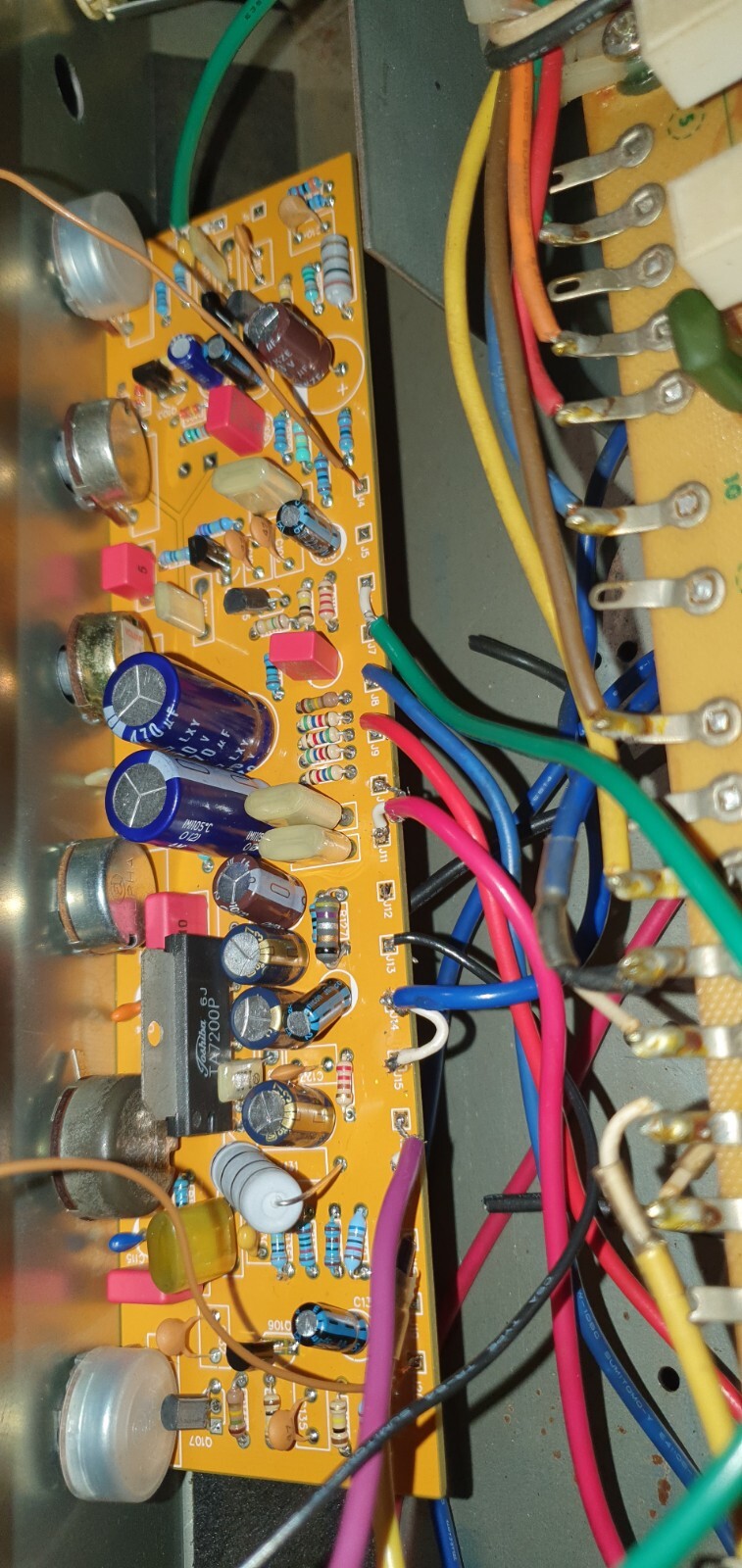 Roland GA120 Spring Reverb Overdrive Preamp PCB | eBay