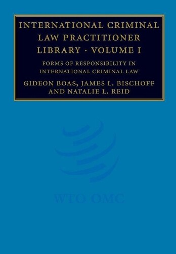 Gideon Boas Jam International Criminal Law Practitioner (Paperback) (UK ...