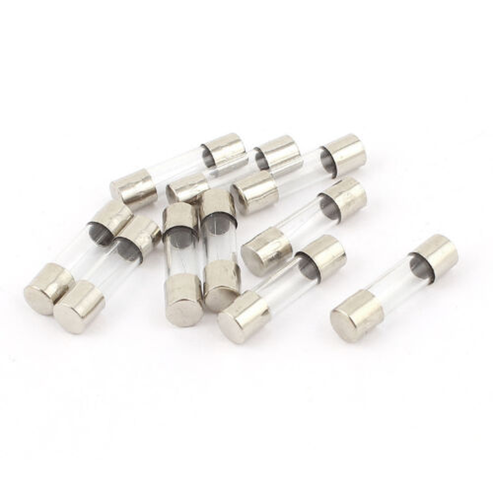 40Pcs New 250V 0.63A Quick Blow Glass Tube Fuses 5 x 20mm 630mA | eBay