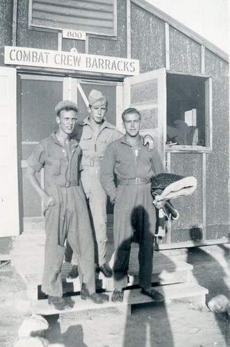 QM639 Original Vintage Photo COMBAT CREW BARRACKS MILITARY Alamogordo ...