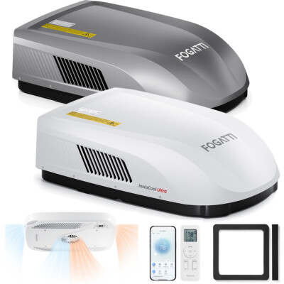 16K Heat Pump RV Air Conditioner Rooftop Camper AC Unit Wifi+Remote ...